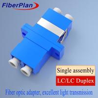 China Fiber Optic Adapter LC UPC LC UPC FTTH SM MM Fiber Optic Cable Adapter Simplex Duplex for sale