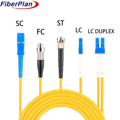 China Simplex / Duplex SC / ST / E2K / MTRJ / LC Fiber Patch Cord And Fiber Pigtails for sale