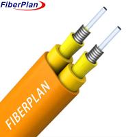 China Tight Buffer Fiber Duplex Indoor Cable GJFJV Duplex Fiber Optic Indoor Cable for sale