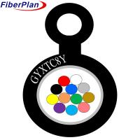 China Central Loose Tube Aerial Mini Figure 8 Fiber Optic Cable GYXTC8Y for sale