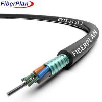China GYTS Outdoor Armored Fiber Optic Cable Anti Rodent for sale
