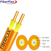 China 2.0mm 3.0mm Double Sheath G652D Duplex Indoor Fiber Optic Cable for sale