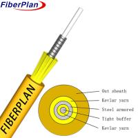 China Single Armored Single Core Fiber Optical Cable For Indoor for sale