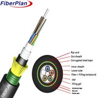 China 8 12 24F SM MM G652D Direct Burial Outdoor Cable GYFTA53 for sale