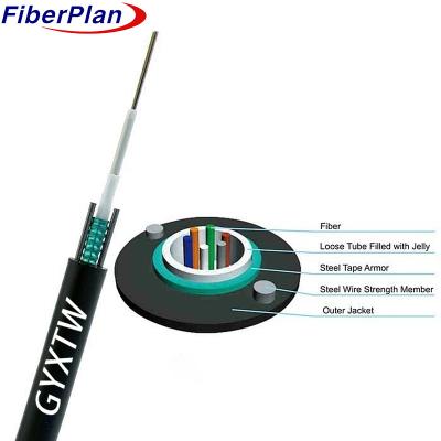 China Outdoor Armored Duct GYXTW Fiber Optic Cable Flexible And Versatile For Networking for sale