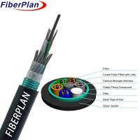 China Aerial LSZH Jacket Dependable Outdoor Armored Cable for Challenging Environments GYTS for sale