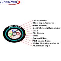 China PE Outer Sheath Direct Burial Cable GYTA53 For Protection Against External Elements for sale