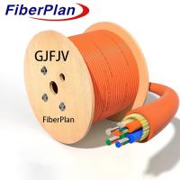 China Fiberplan Indoor soft cableTight Buffer Distribution G652d G657a Om3 Om4 Fiber Optic Cable GJFJV.Yellow;Orange;Green; Blue; Pink; Purple, for sale