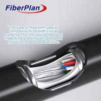 China Armored Singlemode GYXTW G652D Outdoor Single Mode Fiber Optic Cable for sale