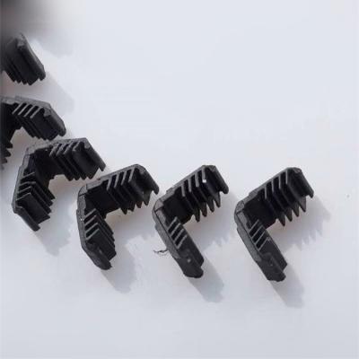 China White Black Plastic Corner Connector Aluminum Spacer Bar 12mm Corner Key for Insulated Glass for sale