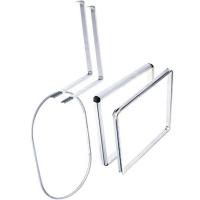 China Stainless Steel Fixed Clip Straight Corner Connector 4-40mm for Bendable Aluminum Spacer Bars for sale
