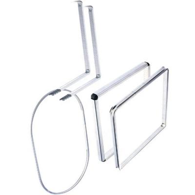 China Stainless Steel Fixed Clip Straight Corner Connector 4-40mm for Bendable Aluminum Spacer Bars for sale