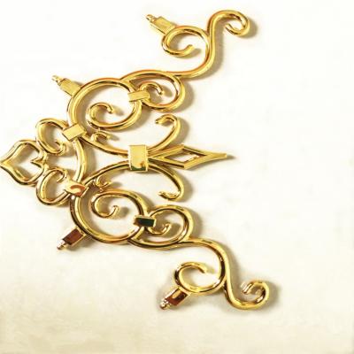 China 7mm Round Bar Georgian Window Bars Flower for Glazed Glass Window ABS Electroplate for sale