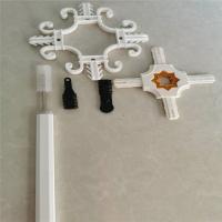 China 7x16mm Aluminum Profile with Flower Cross Connector and End for Double Glazing Installer 3M Length for sale