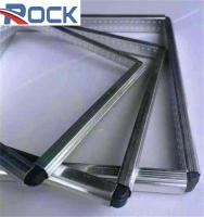 China ROCK Butyl Aluminum Spacer Bar 0.30-0.35mm Wall Thickness for Insulating Glass for sale