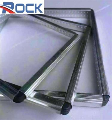 China ROCK Butyl Aluminum Spacer Bar 0.30-0.35mm Wall Thickness for Insulating Glass for sale