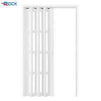 China ISO COA Waterproof PVC Sliding Door Accordion Partition 2.0m Height for Open Kitchen Living Room for sale