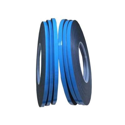 China General Purpose Butyl Sealant Tape 0.5mm Thickness 25m Roll Black Rubber Strip for sale
