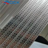 China Aluminum Spacer Bars for Double Glazed Units 6.5mm Height 4-40mm Width for sale