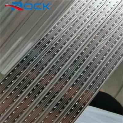 China Aluminum Spacer Bars for Double Glazed Units 6.5mm Height 4-40mm Width for sale