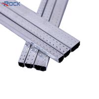 China High Purity Shine Aluminium Spacer 3003 Alloy 0.35mm Wall for Insulating Glass Door Window for sale