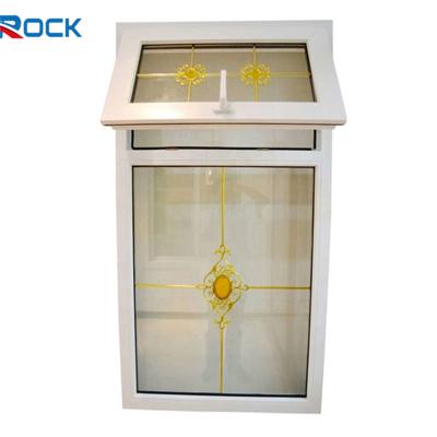 China Durabal Contemporary Georgian Bar Decorative Flower ABS Golden 20mm for Outdoor Windows for sale