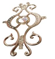 China Electroplating Bronze Windows Georgian Bar Decorative Flowers for sale