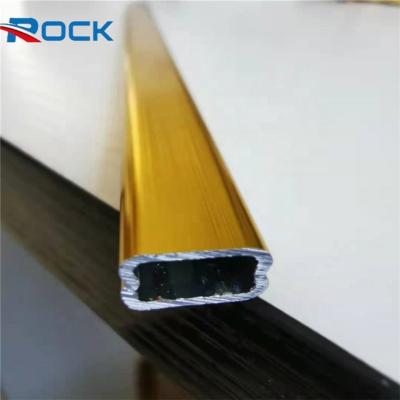 China 5*8mm Gold ABS Decorative Georgian Bars In Windows Smooth Surface for sale
