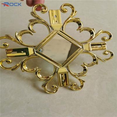 China Rose Gold Windows Georgian Bar Flower Decorative Hardware for sale