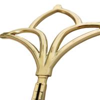 China UV Proof Gold UPVC Georgian Bar Decorative Flowers ABS 5-10 Year Fade Resistant for sale