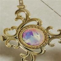 China Electroplate ABS UPVC Georgian Bar Flowers with Diamond Decorative Window Inserts for sale