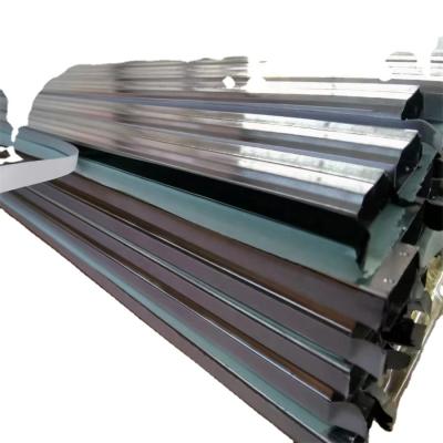 China Indoor Smooth Aluminum Spacer Bar 5M with Butyl Tape for Door and Window Frames for sale