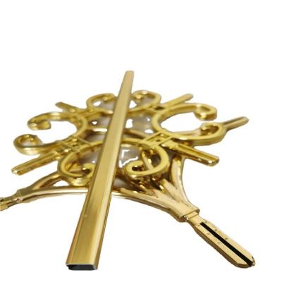 China Aluminum Anodized Georgian Bar 5x8 mm for IG Glass Windows Decorative Hardware for sale