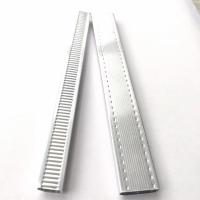 China Aluminum Spacer Bar for Insulating Glass High Frequency Induction Welding 0.18-0.33mm Thickness 4-40mm Width for sale