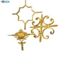 China PVC Georgian Bar Decorative Window Accessories UV-Proof Golden Finish 2024 for sale