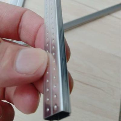 China Front Welding Aluminum Spacer Bar 0.25mm Thickness 4-40mm Width for Insulating Glass Units for sale