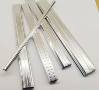 China 2025 New Smooth Welding Line Aluminum Spacer Bar 5.5mm for Insulating Glass Units for sale