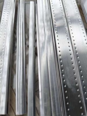 China 5M Long High Frequency Welded Aluminum Spacer Bars for Insulating Glass Units 0.18-0.3mm for sale