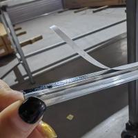 China Butyl-Coated Aluminum Thermal Spacer Bar 0.18-0.33mm for Insulating Glass Bonding to Door Window Frames for sale