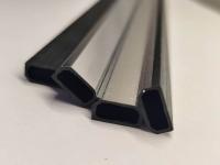 China Hybrid Fiberglass Warm Edge Spacer Bar 6A-27A, Metal Laminate Hollow Profile for Insulating Glass Units IGU for sale
