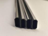 China Hybrid Fiberglass Warm Edge Spacer Bar 6A-27A, Metal Laminate Hollow Profile for Insulating Glass Units IGU for sale