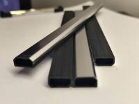 China Hybrid Fiberglass Warm Edge Spacer Bar 6A-27A, Metal Laminate Hollow Profile for Insulating Glass Units IGU for sale