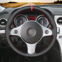 China Hand Stitching Leather Steering Wheel Cover for Alfa Romeo 159 Sportwagon 939 2006-2012 for sale