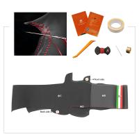 China Alfa Romeo Giulia Quadrifoglio Stelvio 2017-2019 Suede Leather Steering Wheel Cover for sale