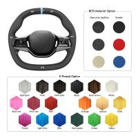 China Customized Hand Steering Wheel Cover Stylish Design for 2024-2024 BMW 5 Series i5 G60 for sale