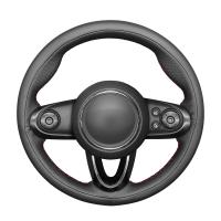 China Mini Cooper ALL4 Countryman 2016-2019 Customized Color Leather Steering Wheel Cover for sale