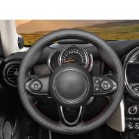 China Mini Cooper ALL4 Countryman 2016-2019 Customized Color Leather Steering Wheel Cover for sale