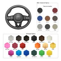 China Mini Cooper ALL4 Countryman 2016-2019 Customized Color Leather Steering Wheel Cover for sale