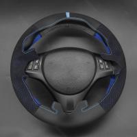 China Soft and Comfortable Steering Wheel Cover for BMW E87 E81 E82 E88 E90 E91 E92 E93 E84 for sale