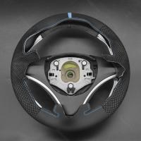 China Suede Steering Wheel Cover for BMW E87 E81 E82 E84 E88 E90 E91 E92 E93 2005-2013 White for sale